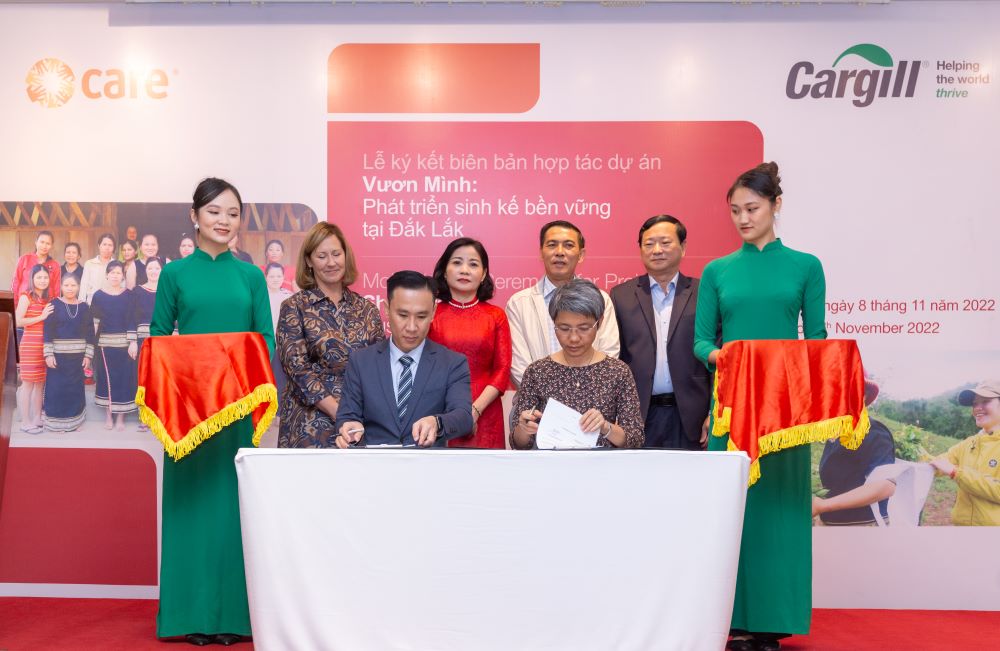Cargill và CARE hợp tác phát triển nông nghiệp bền vững cho đồng bào dân tộc thiểu số