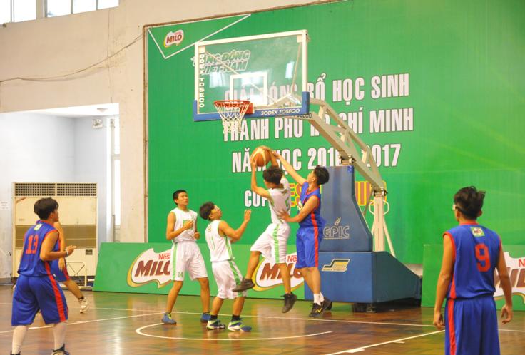 Khai mạc Giải bóng rổ cúp Milo năm học 2016-2017